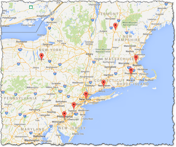 Slide 30 Map With Several Markers Session 10 Javascript Part 3