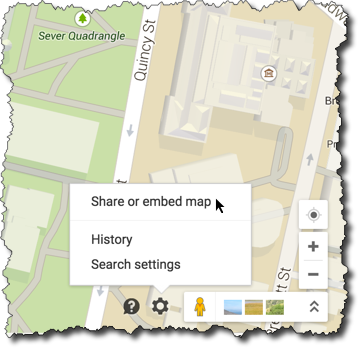 Slide 15 - Embed a map created using Google's Tools § Session 10 ...